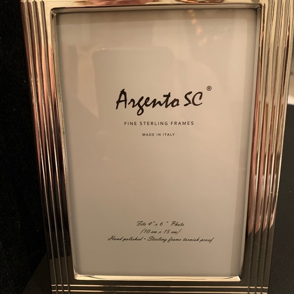 ArgentoSC | Accents | Argento Sc Axis Sterling Frame | Poshmark